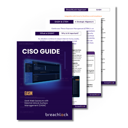 BreachLock CISO Guide | EASM BreachLock CISO Guide | EASM